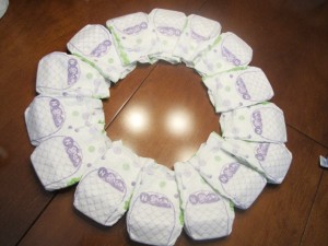 Diaper Wreath - How to Nest for Less™