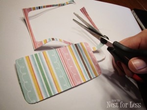 On the Cheap: Scrapbook Paper iPhone Covers - How to Nest for Less™