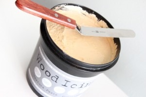 Kitchen Accent Table {1st Project with Wood Icing™} - How to Nest for Less™