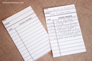 LIBRARY CARDS: track your kid's reading progress {free printable} - How ...