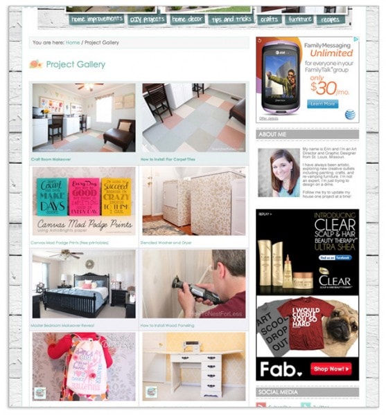 Inspiration Files + Project Gallery - How to Nest for Less™