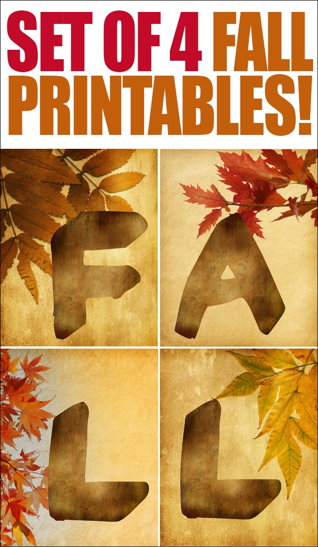 Fall Leaf Wall Art free Printables How To Nest For Less 