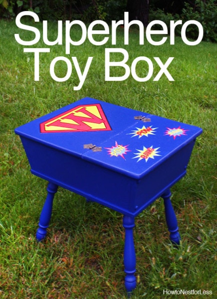 Superhero Toy Box - How to Nest for Less™