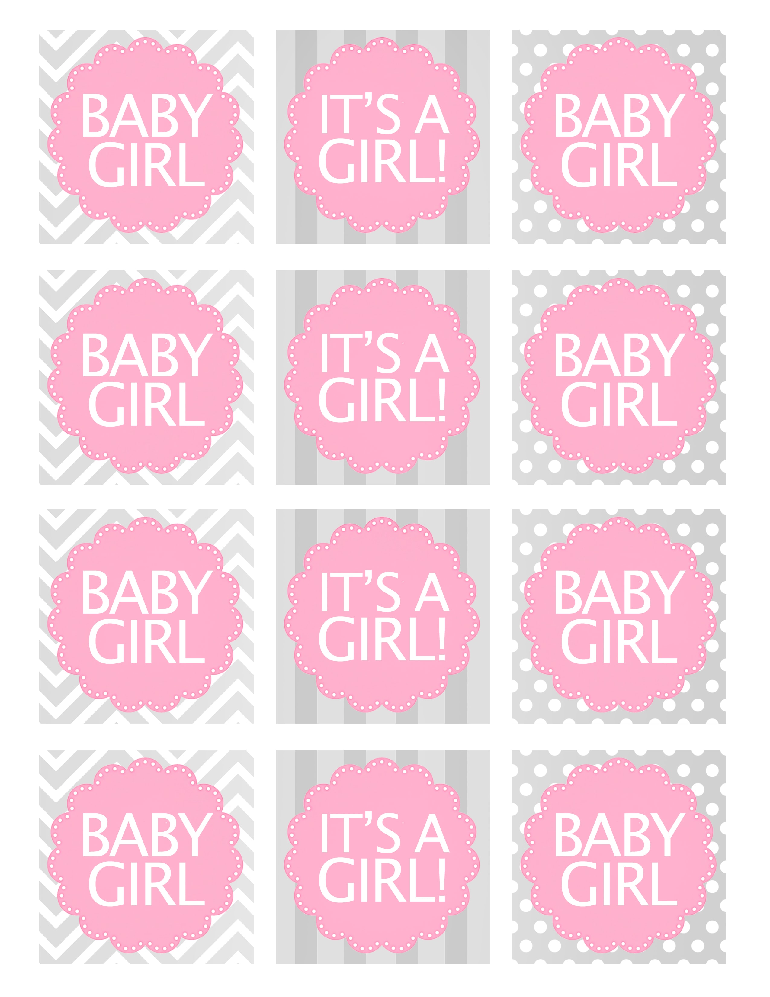 Baby Girl Shower Free Printables How To Nest For Less 