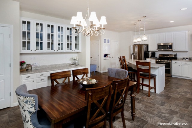 Breakfast Room + House Flow - How to Nest for Less™