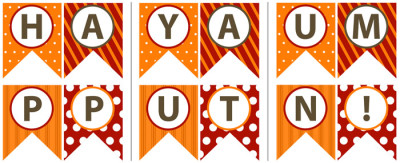 Happy Autumn Bunting Banner - How to Nest for Less™