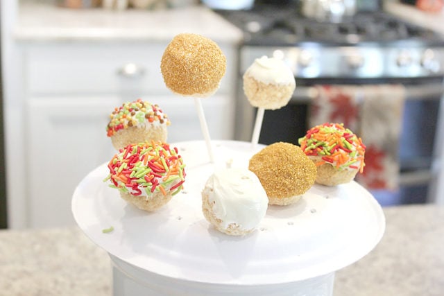 Fall Rice Krispies Pops - How to Nest for Less™