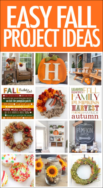 Fall DIY and Craft Projects for Your Home - Easy to Make!