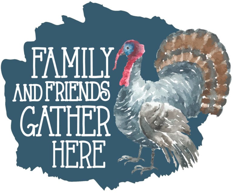 DIY Thanksgiving Decorative Plate - Under $2 to Make!