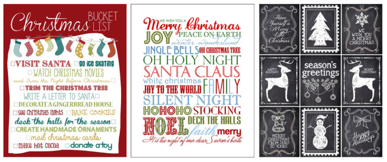 Christmas Rules Free Printable - Christmas Rules Sign