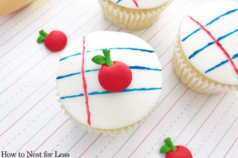 Back to School Cupcakes - How to Nest for Less™
